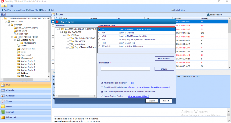 How To Recover Lost Personal Folders In Outlook 2019 Retrieve Missing Folders how-to-recover-lost-personal-folders-in-outlook-2019-retrieve-missing-folders