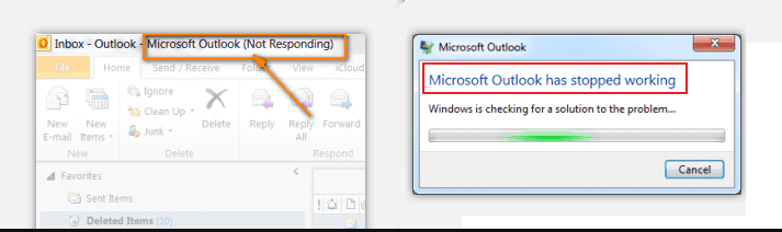 Outlook Automatically Closes After Opening Issue Solved
