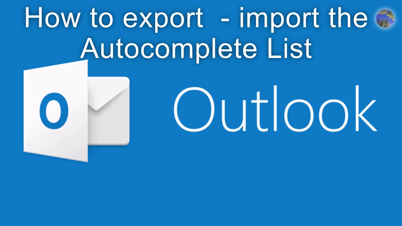  Solved How To Export Outlook AutoComplete Email Addresses 